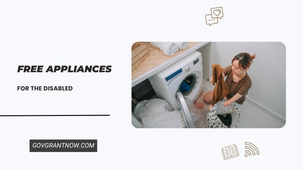 Free Appliances for Low-Income Families - Gov Grant Now